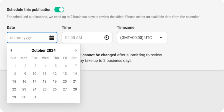 Schedule Your Publications! | xHamster